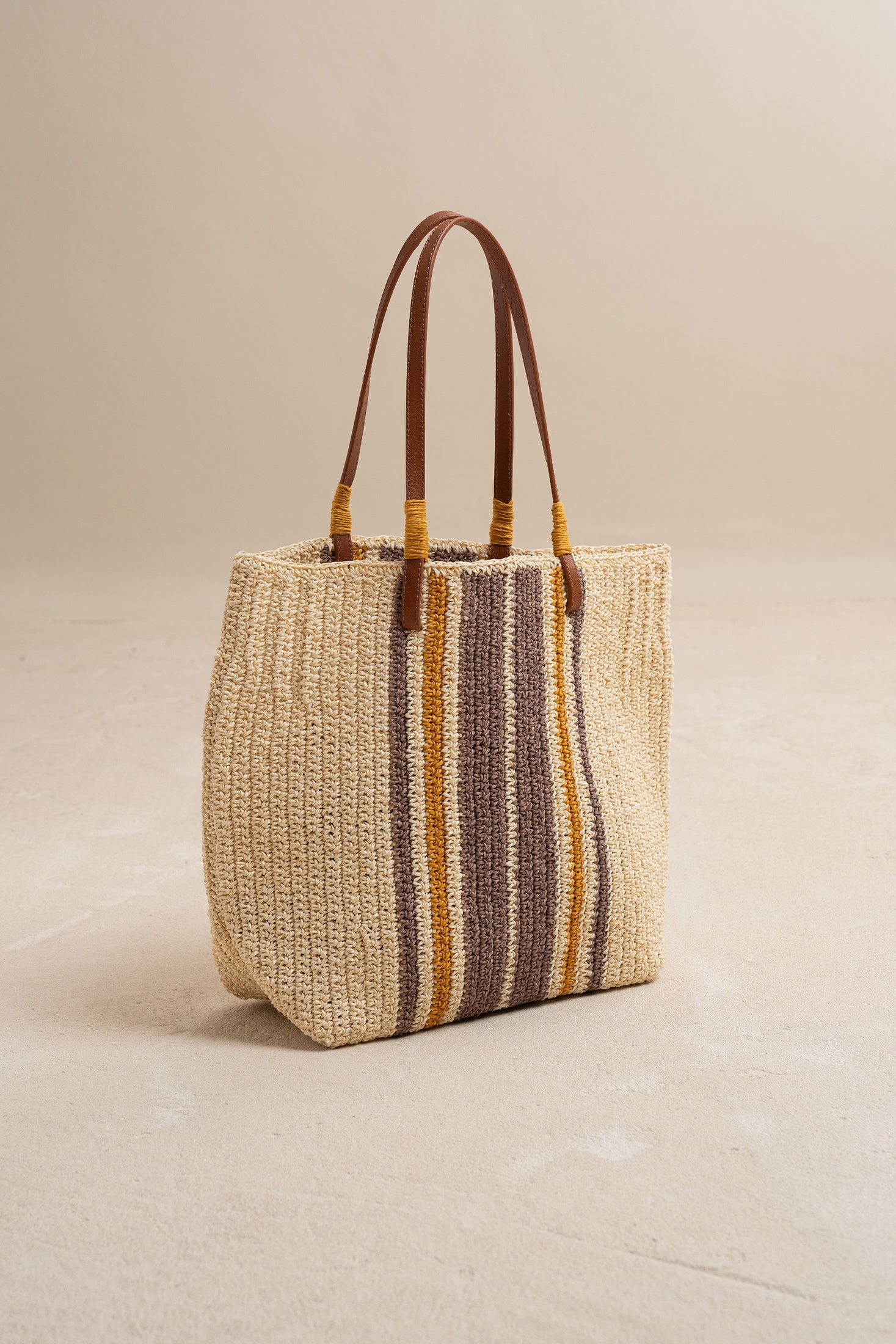 Tri Colour Raffia Bag – BOHÉME LUXE